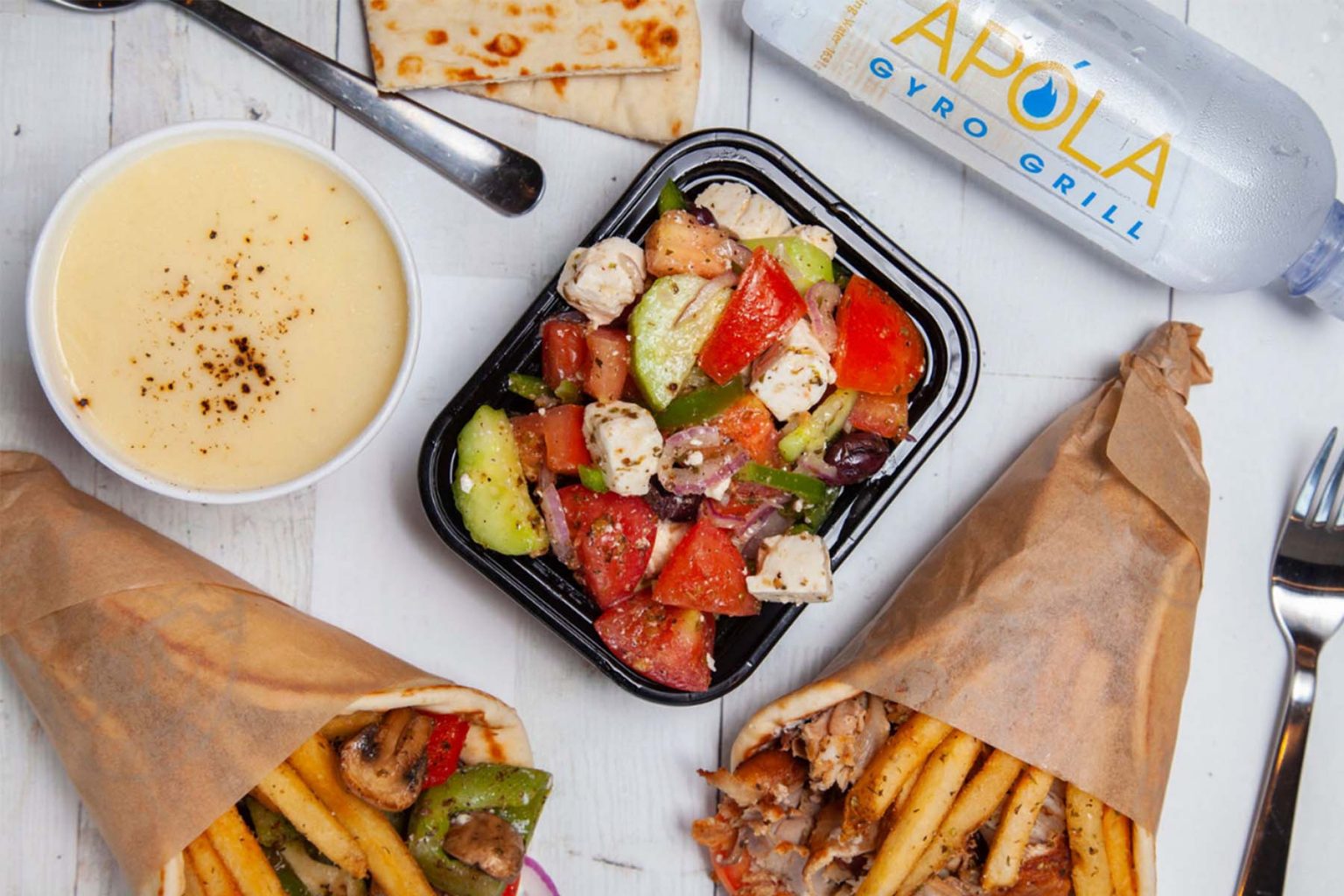 Menu - Apola Greek Grill